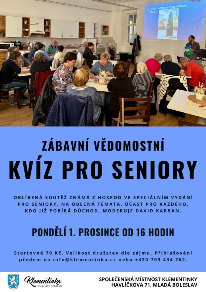 Zábavní vědomostní kvíz – Klementinka